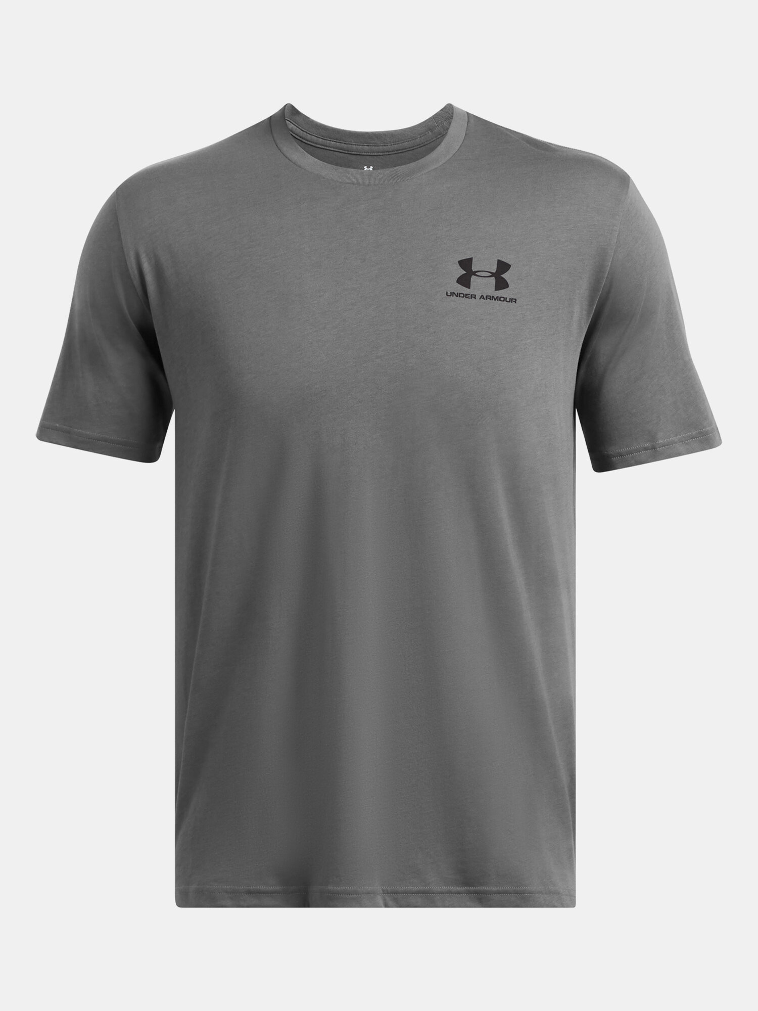 Футболка спортивная Under Armour Sportstyle Logo, размер LG, темно-серый — фото 1