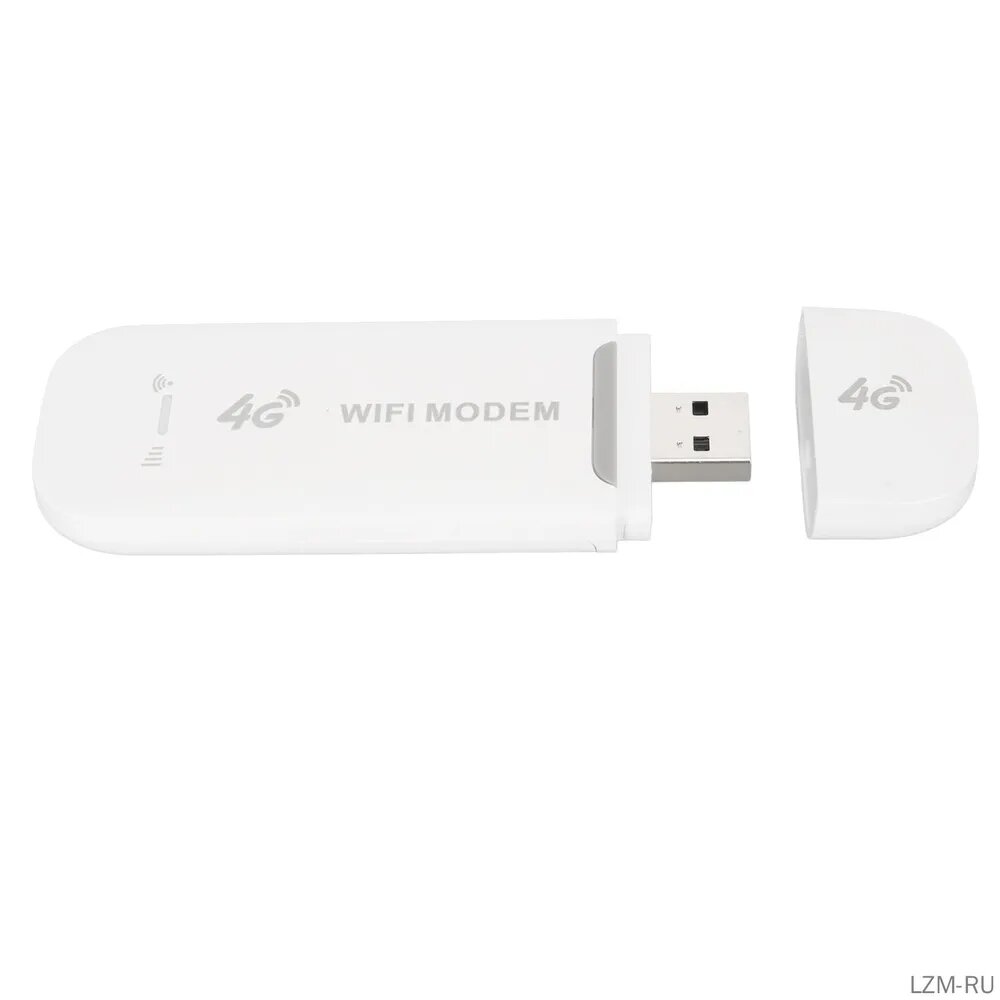 Портативный USB-модем с поддержкой сим-карты для раздачи интернета на несколько гаджетов в поездках