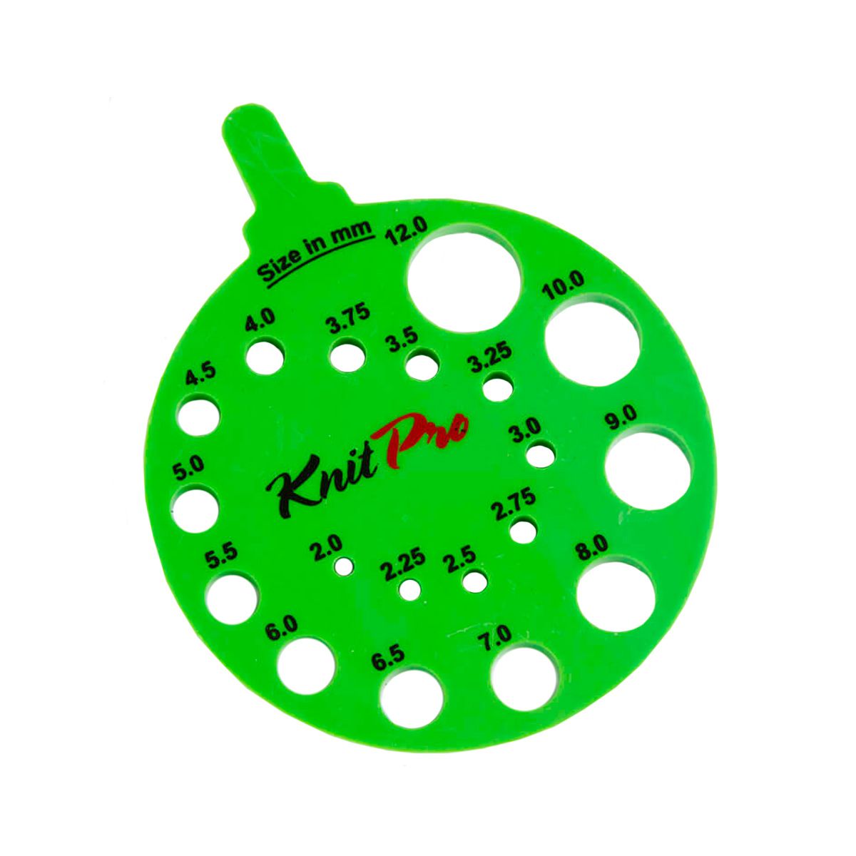 Линейка для определения размера спиц и крючков KnitPro, арт. 10992