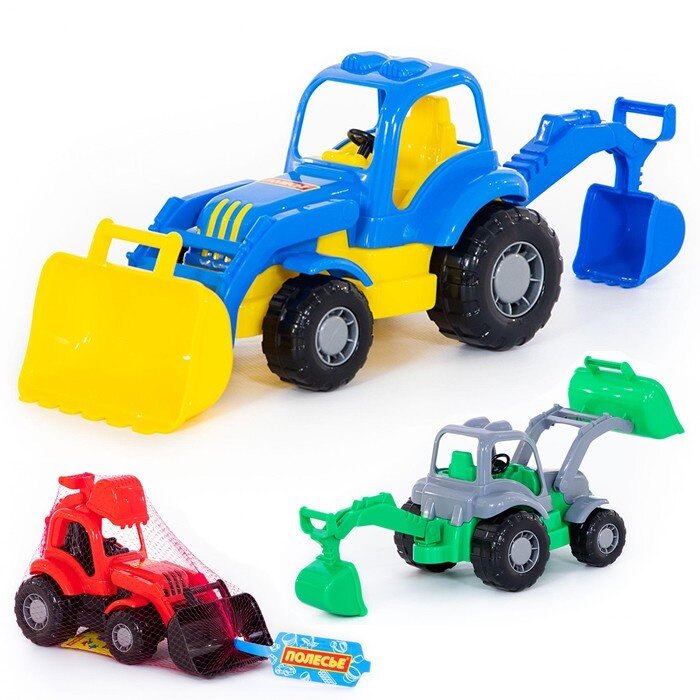 Полесье Трактор Крепыш экскаватор