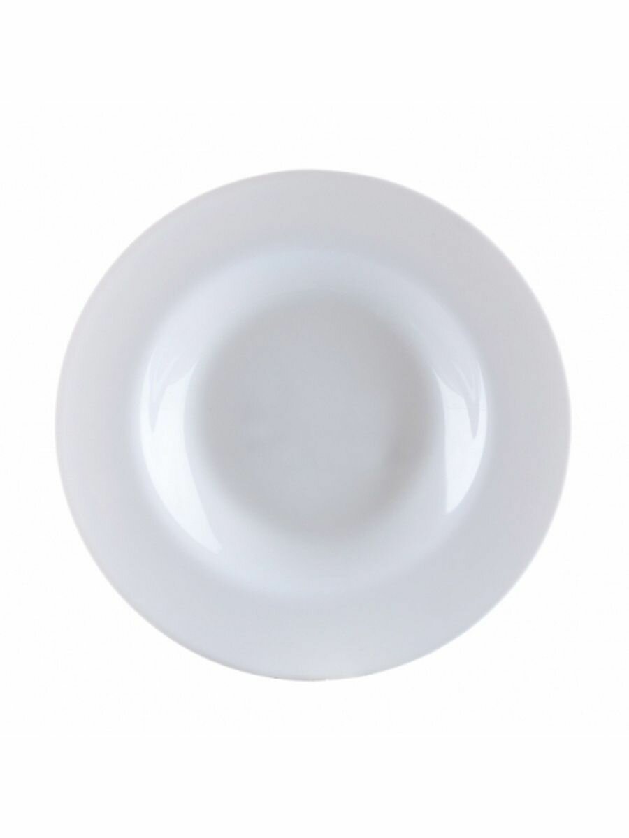 Тарелка глубокая для пасты Luminarc френдс тайм Набор 6 тарелок Диаметр 28.55см стекло Посуда