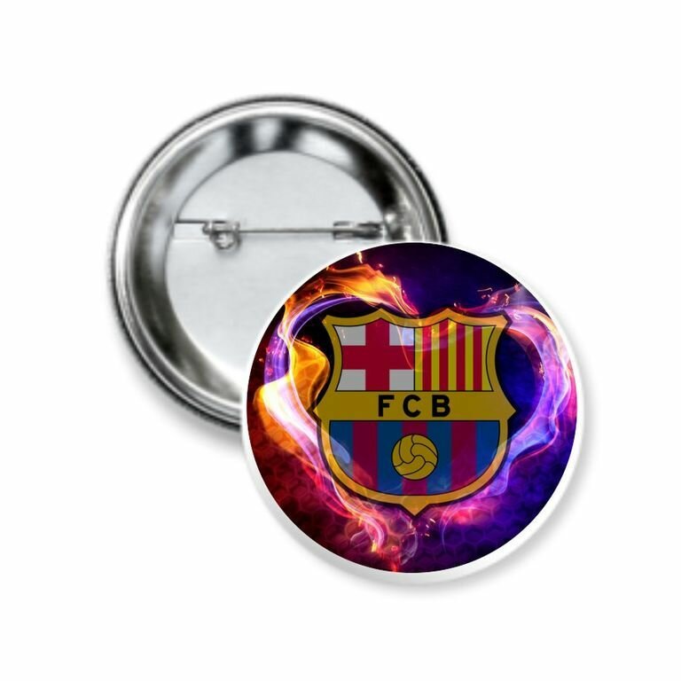 Значок закатной Messi, Месси №7