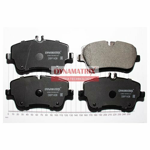 Колодки тормозные Dynamatrix-Korea DBP1428