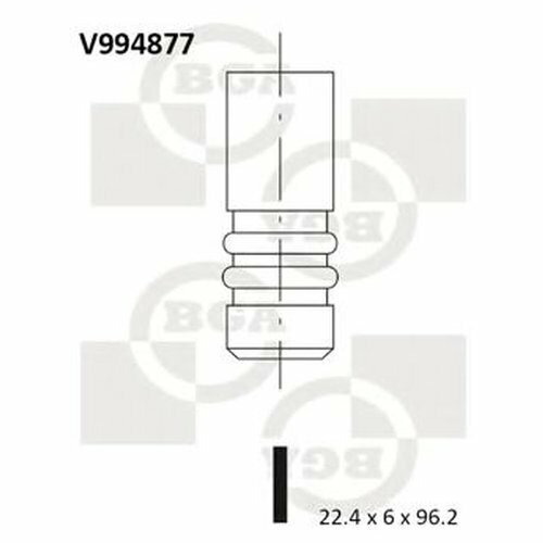 Выпускной клапан Bga V994877