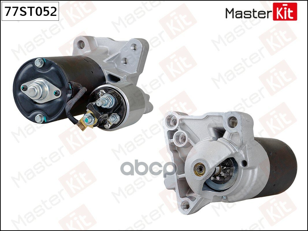 Стартер Renault Clio III(BR/1, CR/1), Laguna II(BG/1_), Megane II -1 (,9kW) MasterKit арт. 77ST052