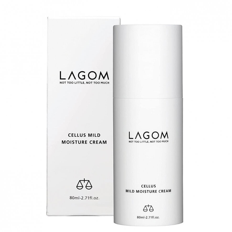 Крем для восстановления и увлажнения кожи Lagom Cellus Mild Moisture Cream, 80 мл