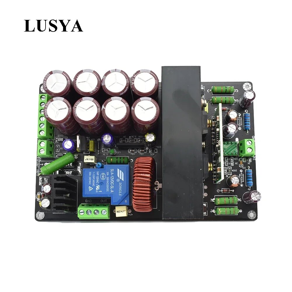 LUSYA IRS2092 Моно цифровой усилитель мощности 1000 Вт