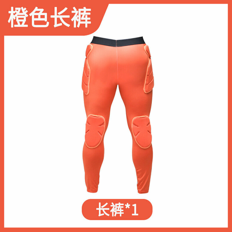 Новый комплект формы вратаря с длинным рукавом для футбола и баскетбола, утолщенная форма вратаря, антиударная утолщенная броня для вратаря