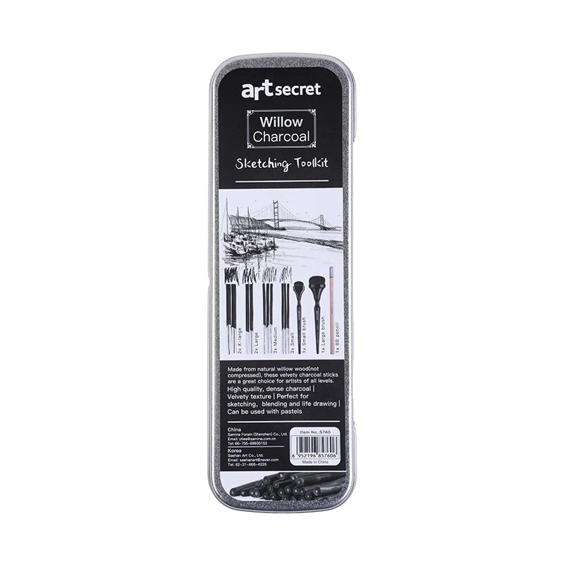 Artsecret набор кистей для рисования древесным углем 5760 5760 a set