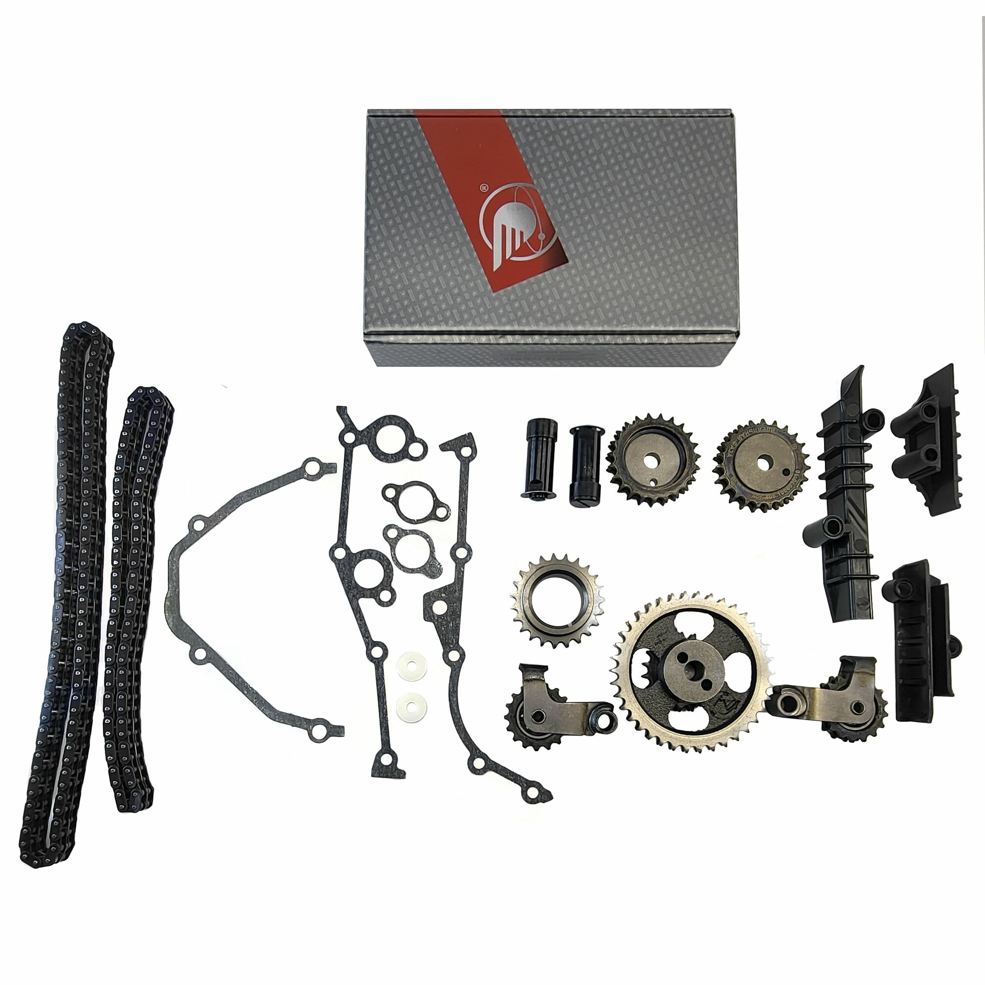 Комплект привода ГРМ для двигателя ЗМЗ 40904 для а/м УАЗ, 40524,40525 для а/м ГАЗ евро-3 (двурядная цепь 72/92, звёздочки)