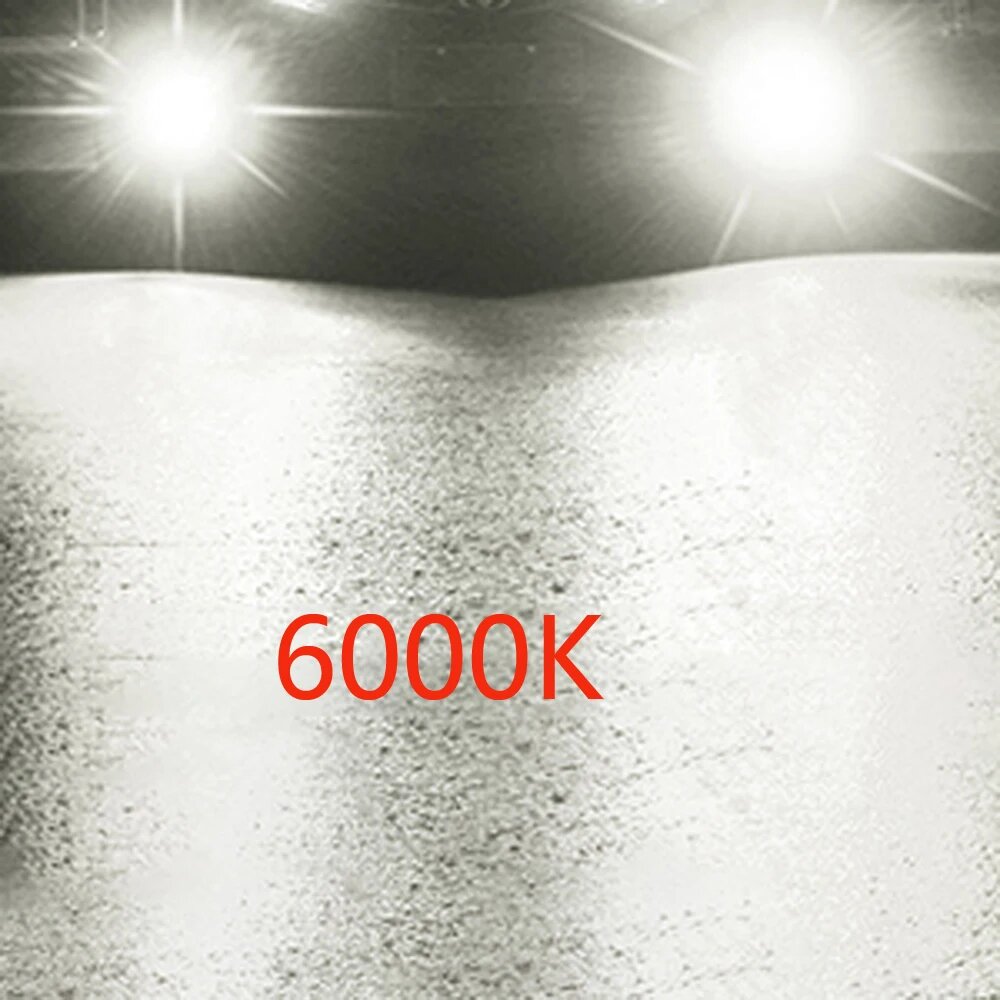 2 шт. лазерные линзы H7 H11 светодиодные противотуманные фары H8 H9 9005 6000K Холодный белый, H11