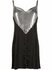 Платье rabanne Mesh-panel slip minidress, размер 34, черный