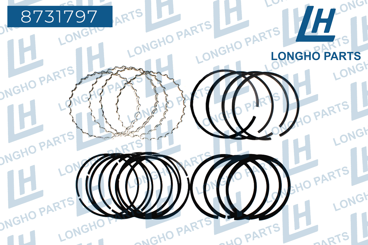 LONGHO 8731797 кольца поршневые (к-т на двигатель) std Daewoo (Дэу) Nexia (Нексия) / nubira / Lanos (Ланос)