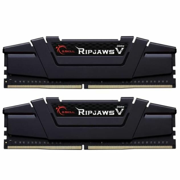 Оперативная память G.Skill RIPJAWS V CLASSIC BLACK (F4-3600C16D-64GVK) DIMM DDR4 64 ГБ - 2 шт, 3600 МГц