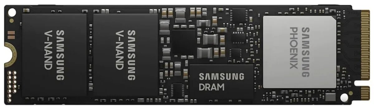 Накопитель SSD M.2 Samsung 1.0Tb PM9A1 OEM (PCI-E 4.0 x4, up to 7000/5100MBs, 800000 IOPs, 3D NAND, 22х80mm)