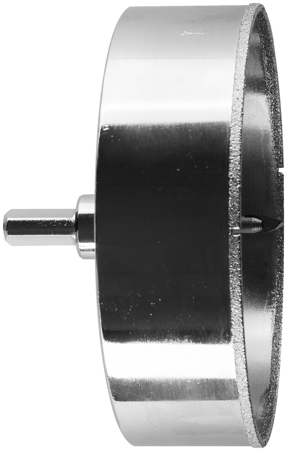 ЗУБР АГК, d 120 мм, (центр. сверло, трехгр. хвост, Р60), алмазная коронка, Профессионал (29850-120)