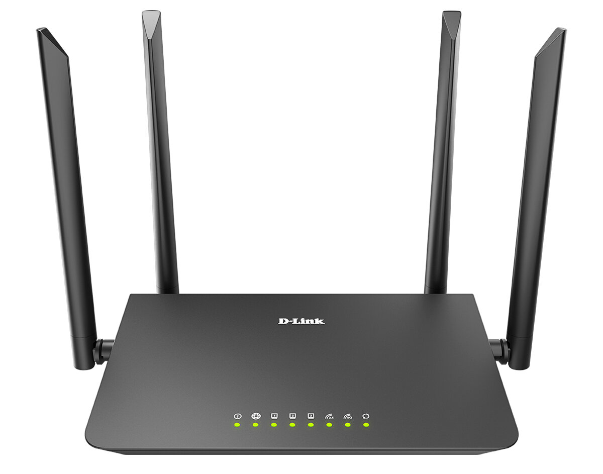 D-Link Беспроводной маршрутизатор D-Link DIR-820/RU/A1A WiFi 867+300Мбит/сек. + 3 порта LAN 100Мбит/сек. + 1 порт WAN 100Мбит/сек. (ret)