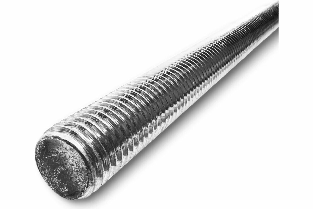 KREPFIELD Шпилька нержавеющая м8 метровая резьбовая din 975 а2 4 шт. в упак. 975ШПИЛЬКАМ8А2-4