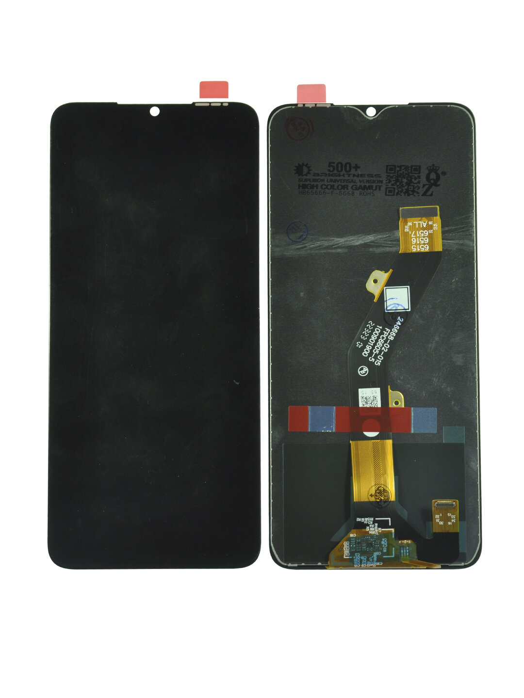 Дисплей (LCD) для Infinix Hot 30i (X669/X669D)/Infinix Smart 7 Plus(X6517)/Tecno Pop 7(BF6)/Itel S23 S665/S665L+Touchscreen black