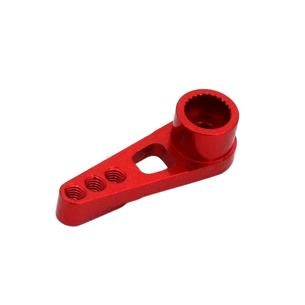 Металлический сервопривод 25T AOSBO для WPL C14 C24 B14 B16 B24 B36 MN D90 D91 D96 99S WLtoys 12428 12429 A959 A949 A969 A979 K929 Красный, Красный