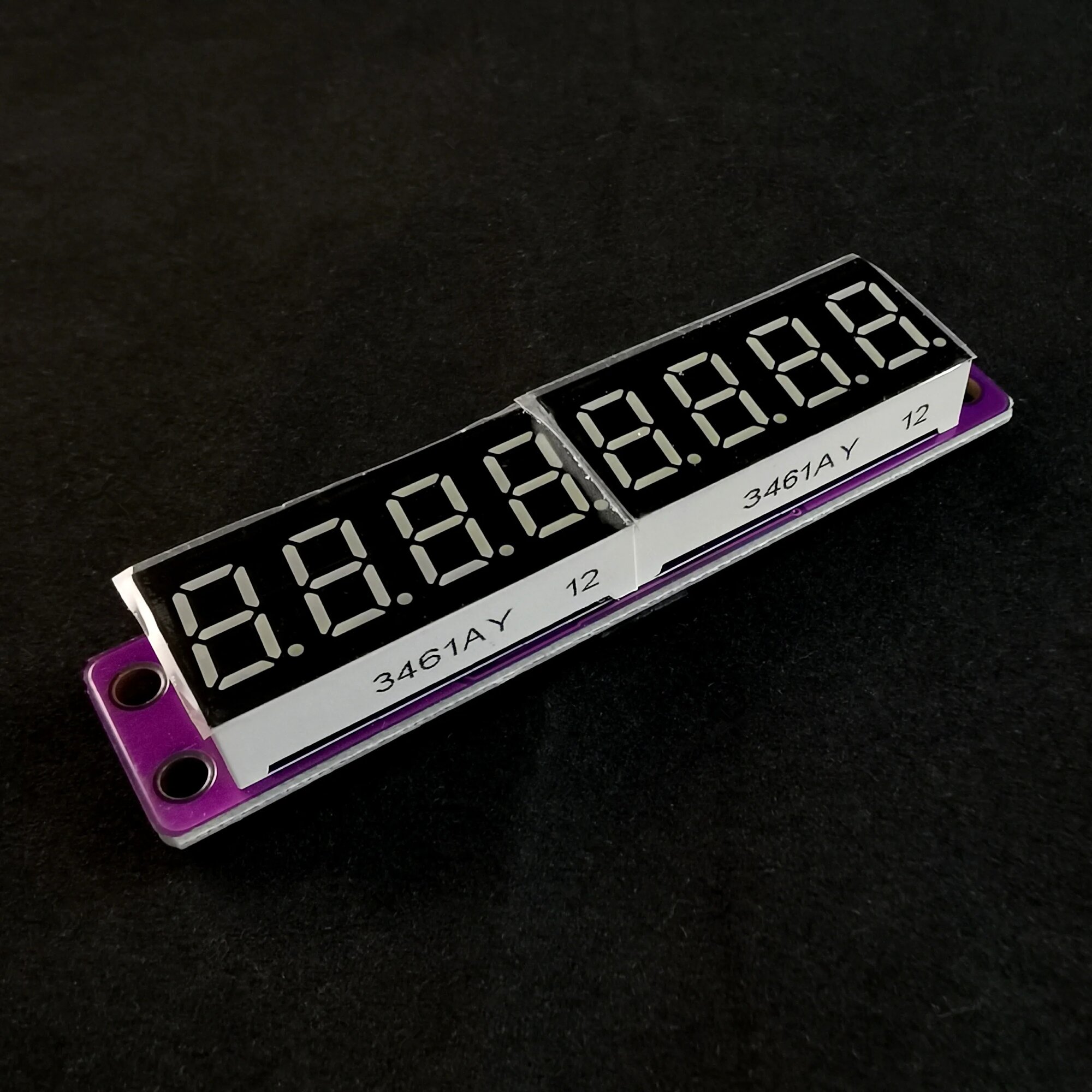 MAX7219 0,36-дюймовый 8-битный цифровой светодиодный дисплей, 7-сегментный модуль, 5 цветов, доступны для Arduino STM32 STC AVR