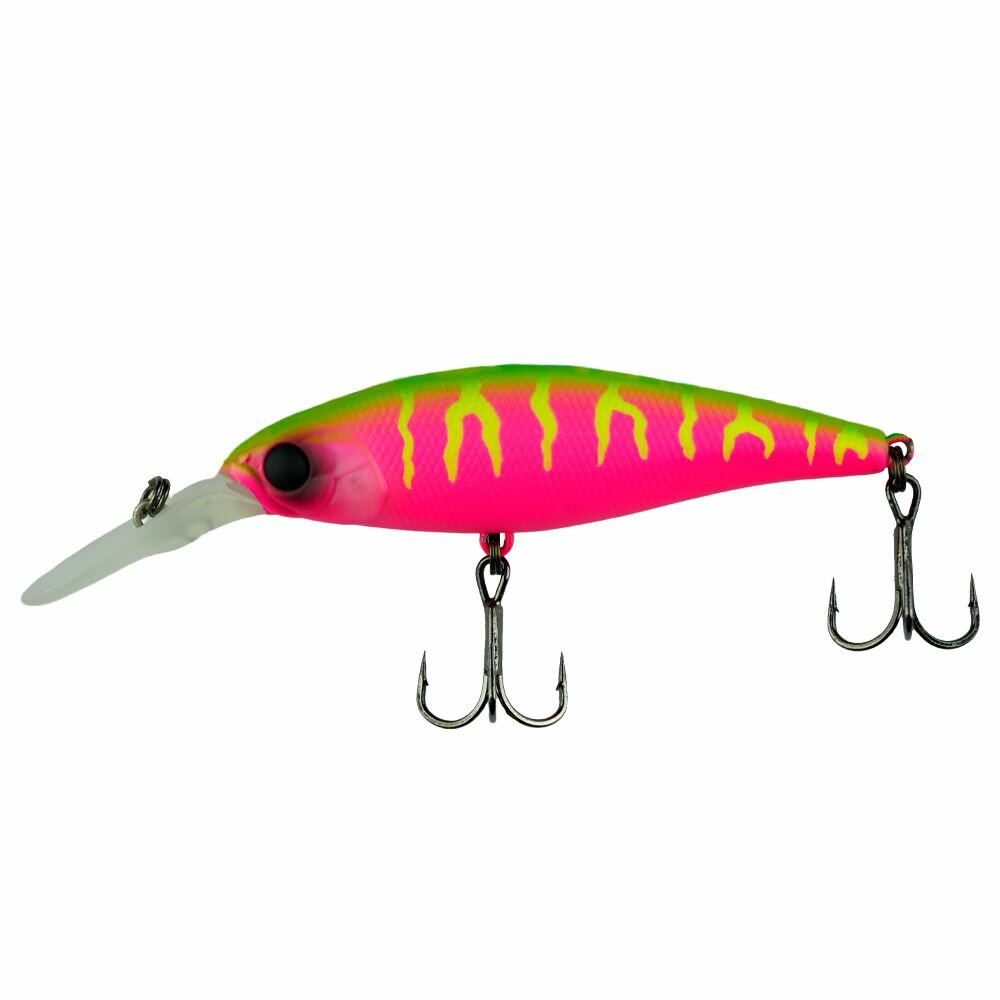 Воблер шед на щуку/на головля/на судака/на окуня/на форель JACKALL Squad Shad 65 цв. dragon fruit mat tiger