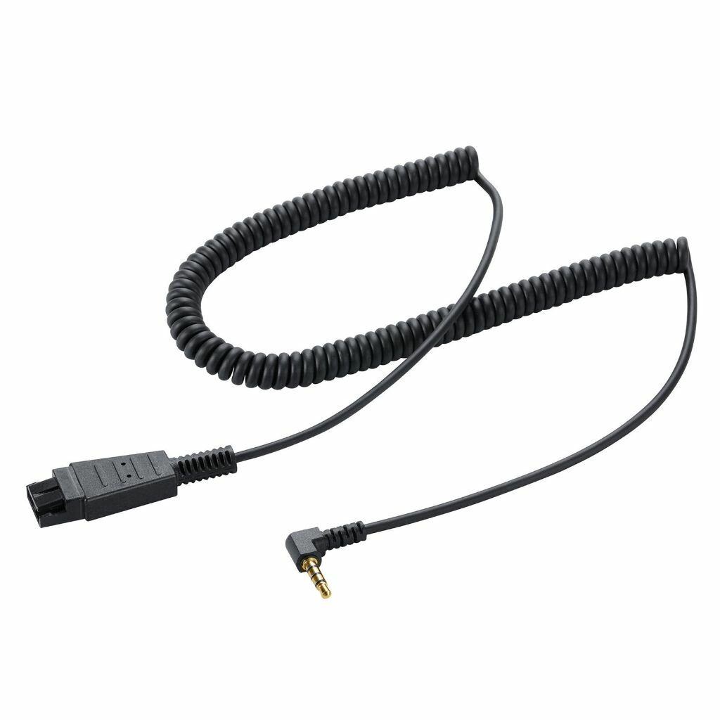 Аксессуары для микрофона, Кабель быстрого подключения для гарнитур Jabra QD, 1 шт.