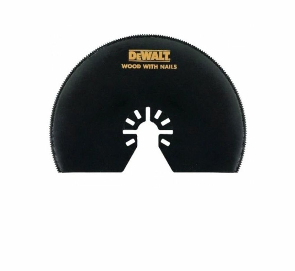 Полотно пильное для мультитул сегментное "DeWalt" HSS 10мм 1шт. DT20728-QZ