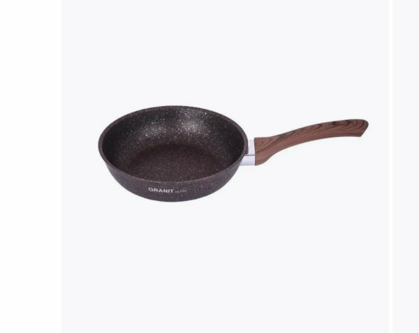 Сковорода 260мм с ручкой, линия "Granit ultra" (red) сга260а