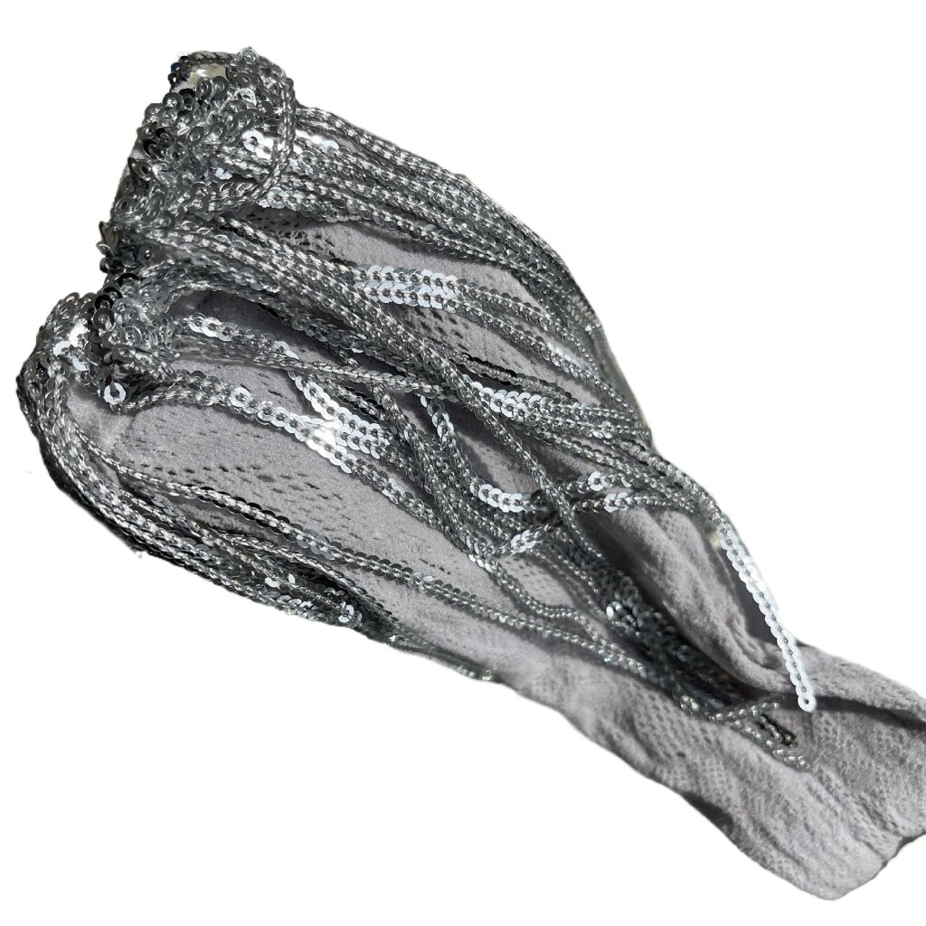 Детские танцевальные чулки с блестками и кисточками для девочек, декоративная отделка по носку до икры, однотонные кружевные длинные вечеринок в стиле 90-х годов