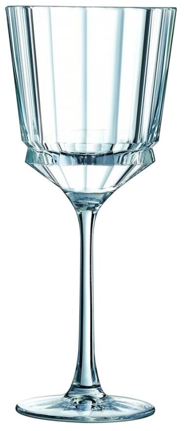 Набор из 6 хрустальных фужеров для белого вина Macassar 250 мл, Cristal d’Arques, Франция, Q4346