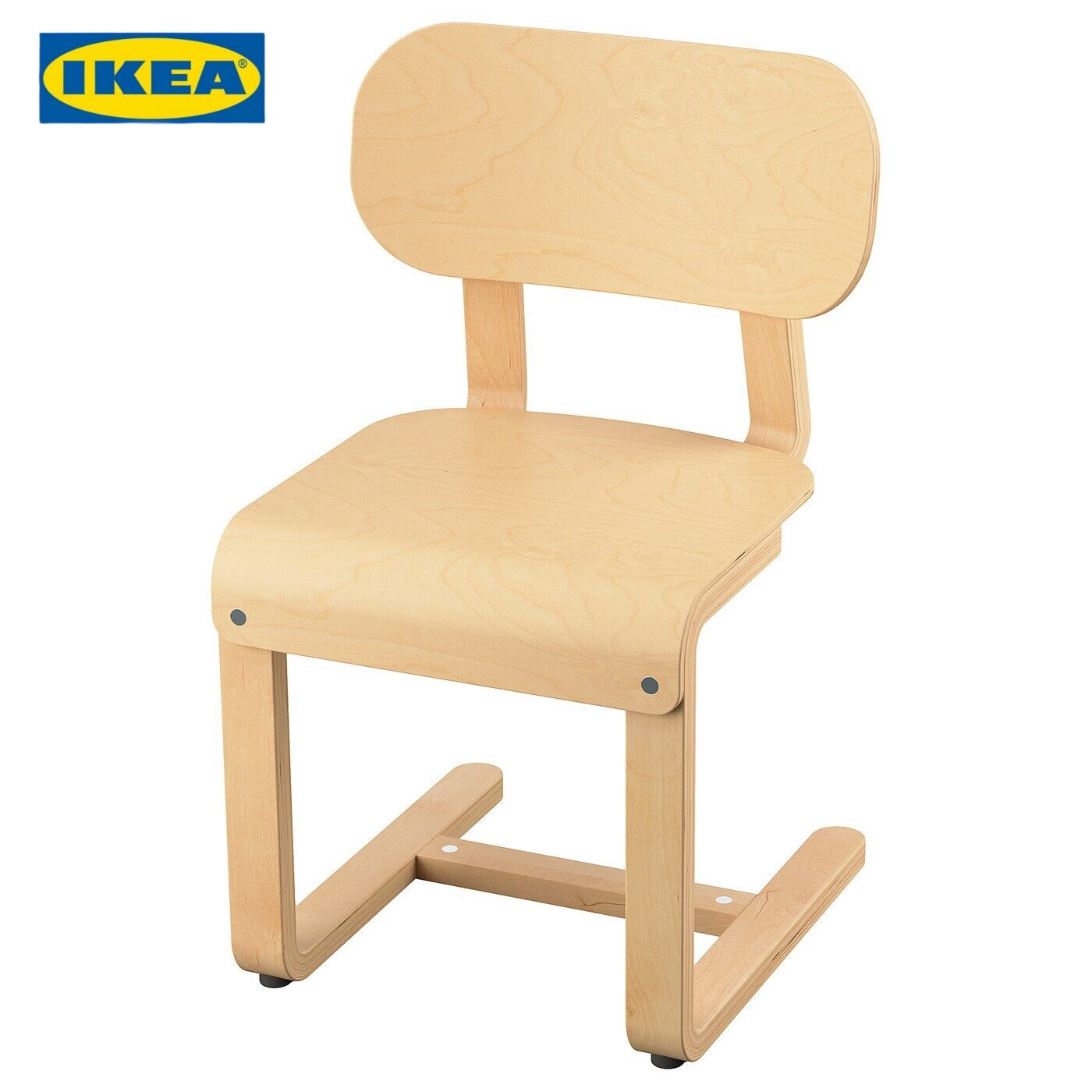 Стул из березового шпона, IKEA LYCKAN