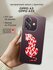 Чехол на Oppo A3/A3x / Оппо А3/A3x с принтом "Heart panther 2 - 14 февраля", про...