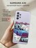 Чехол на Samsung Galaxy A32 / Самсунг Галакси А32 с принтом "JDM коллаж", прозра...