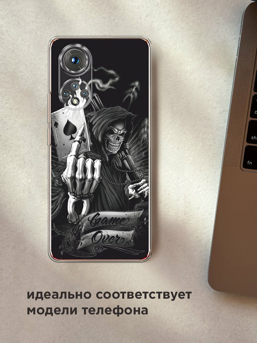 Чехол на Honor 50/Huawei Nova 9 / Хонор 50/Хуавей Нова 9 с принтом "Игра закончена" — фото 1