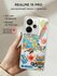 Чехол на Realme 15 Pro / Реалми 15 Про с принтом "Summer collage", прозрачный