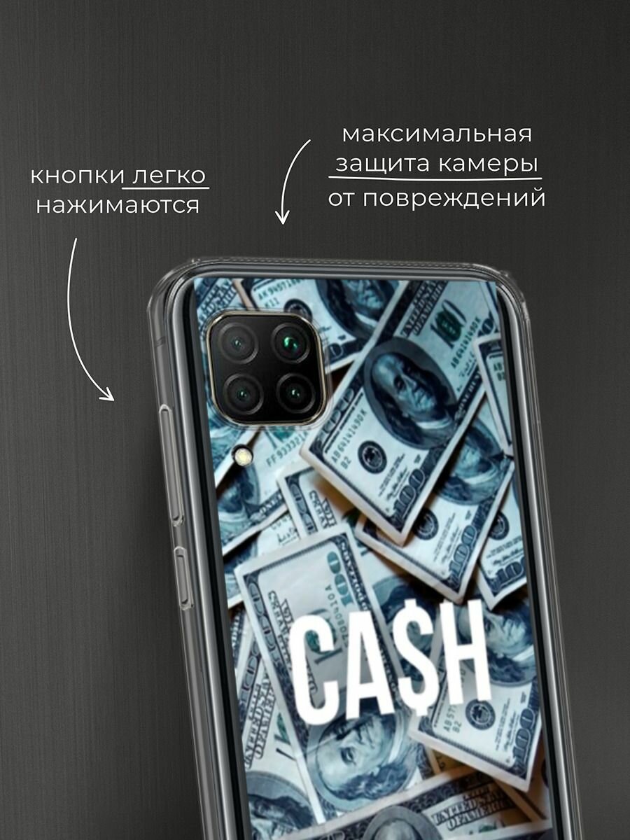 Чехол на Honor 30S Global/Huawei P40 Lite 5G/Nova 7 SE / Хонор 30S/Хуавей P40 Lite 5G/Нова 7 SE с принтом "Cash" — фото 1
