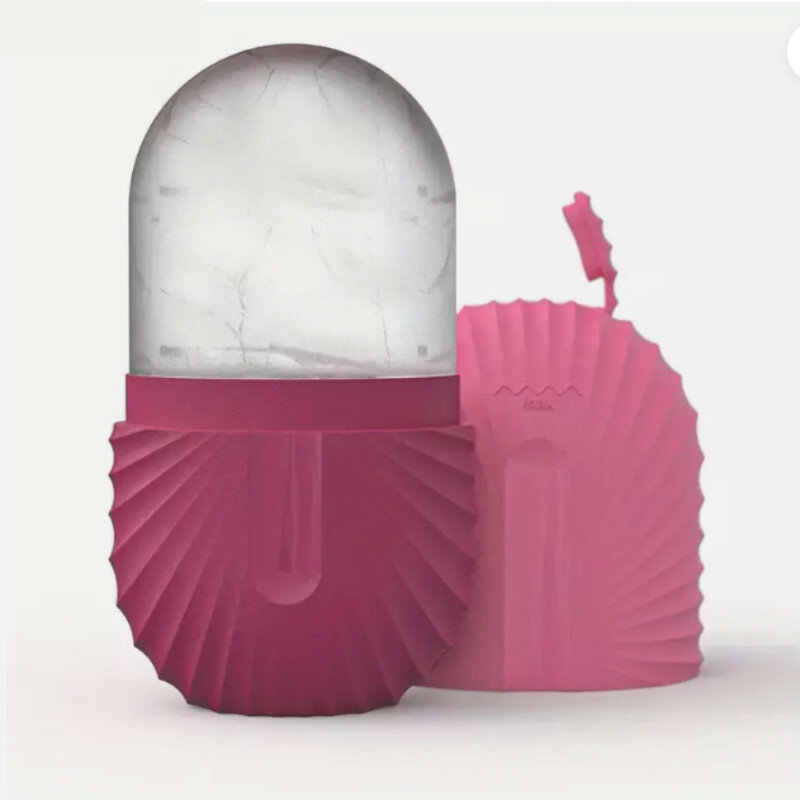 Ледяной роллер многоцветный для ухода за лицом и релаксации кожи rose red