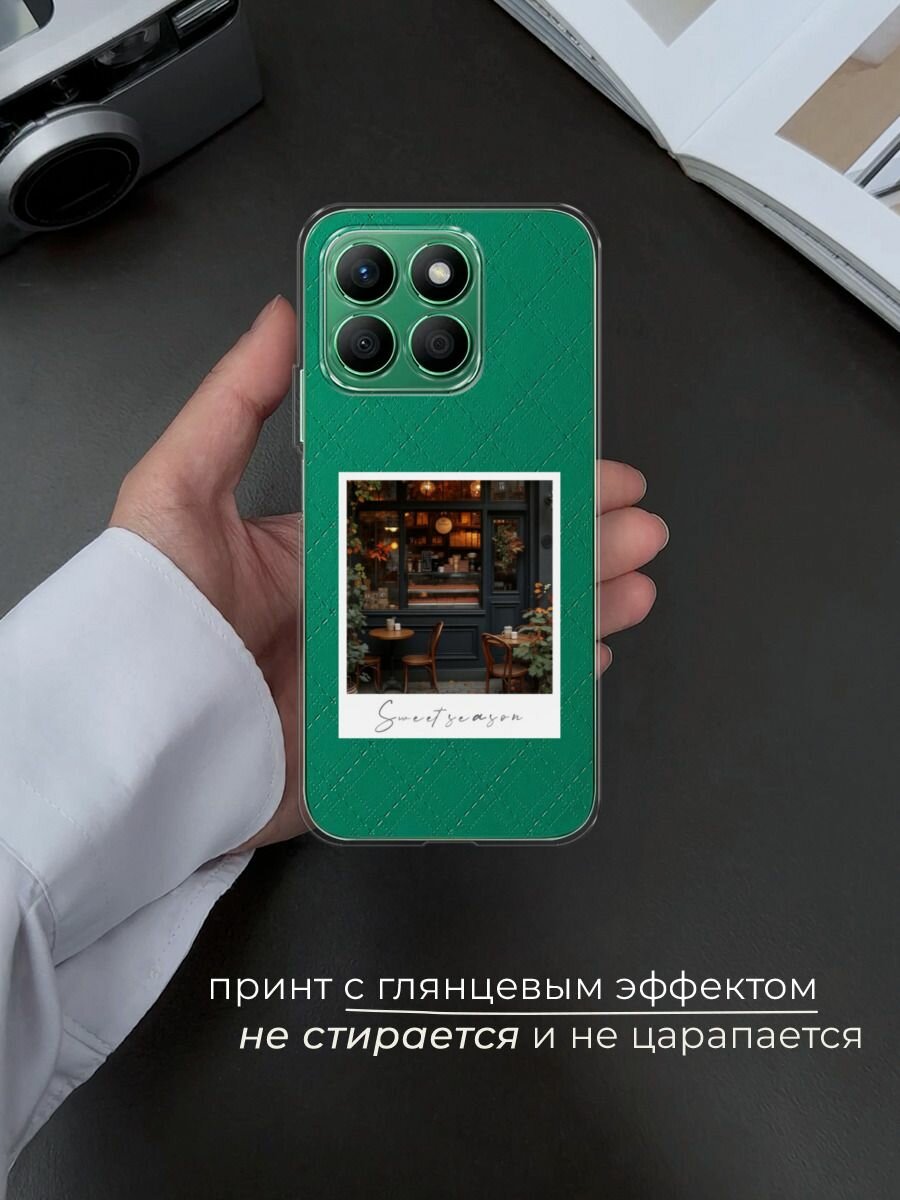 Силиконовый чехол на Honor X8B / Хонор X8B с принтом Sweet season — фото 1