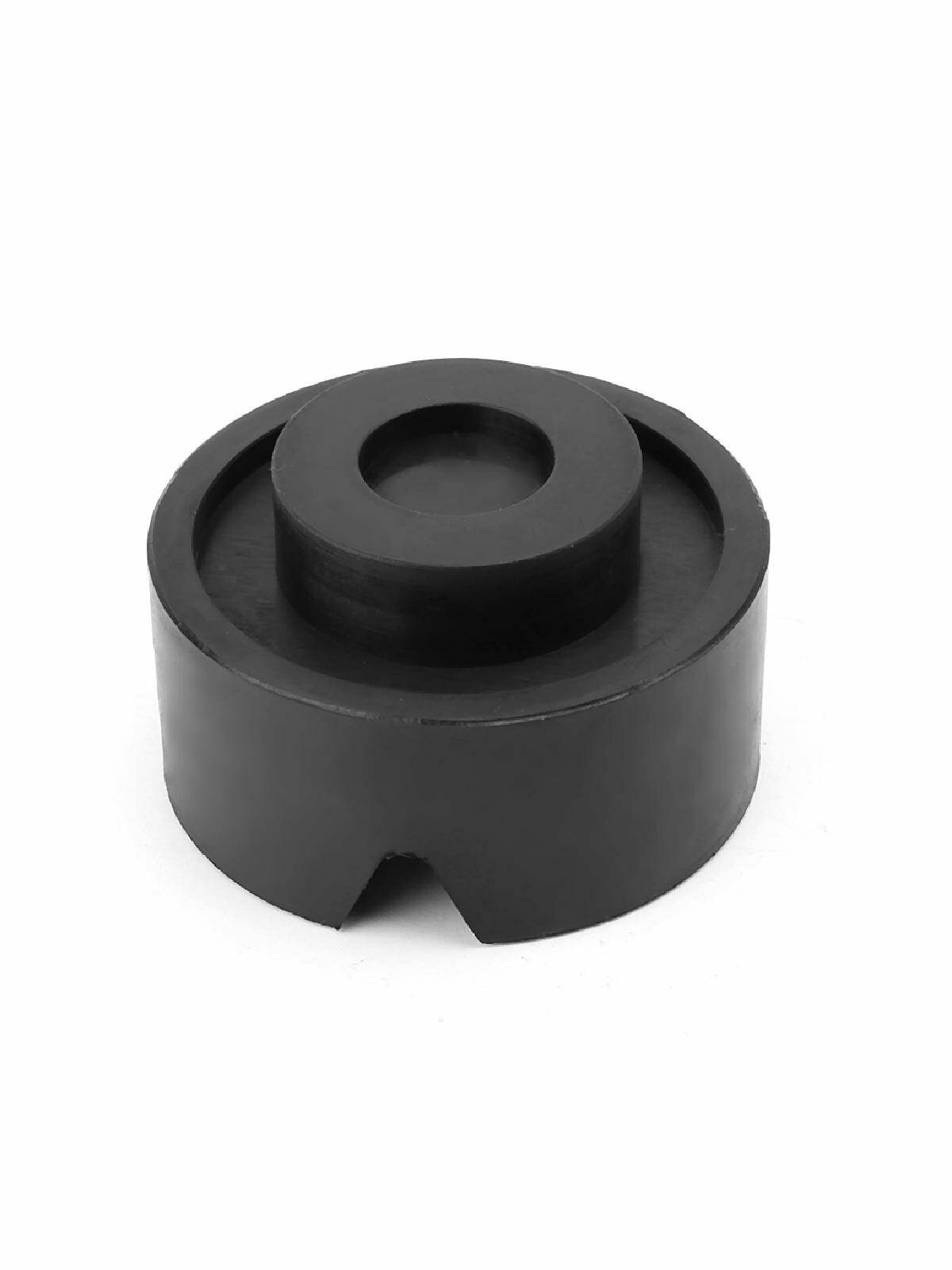 Черный Автомобильный Домкрат С V-образным пазом, Резиновая Накладка, Противоскользящий Рельсовый Протектор, Опорный Блок Тяжелый