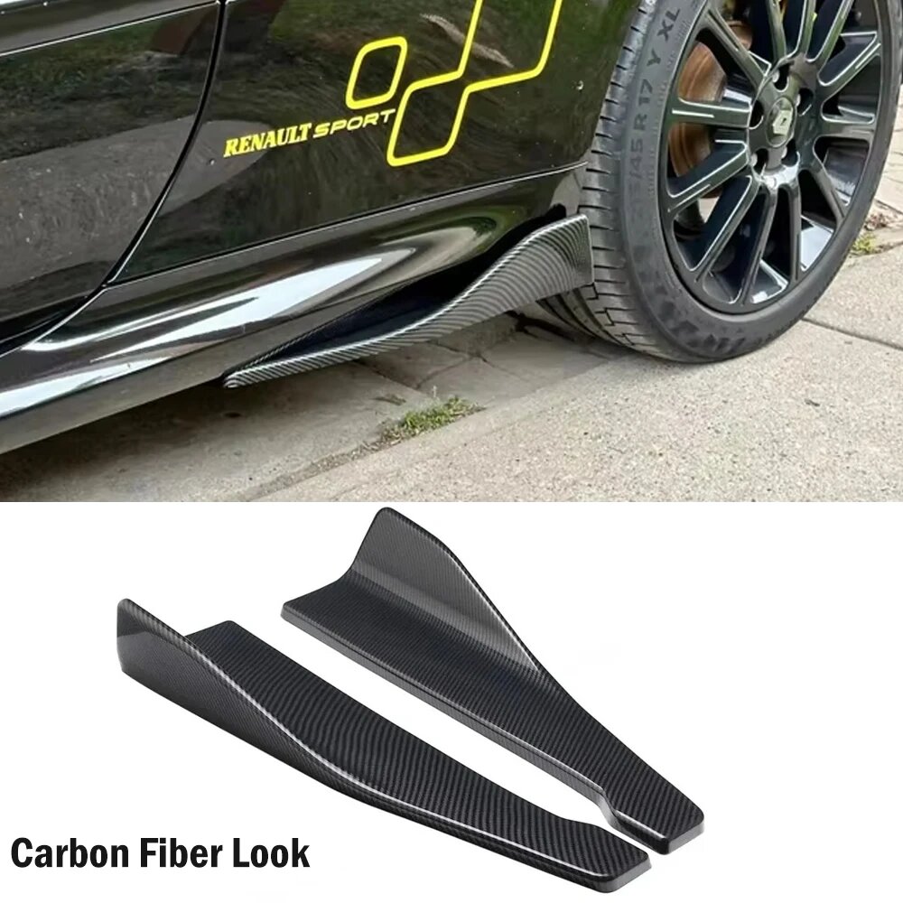 Универсальный Пластиковый Спойлер-защитный Щиток Для Бампера 48 См, Защита От Царапин Для Всех Автомобилей, Боковые Юбки.