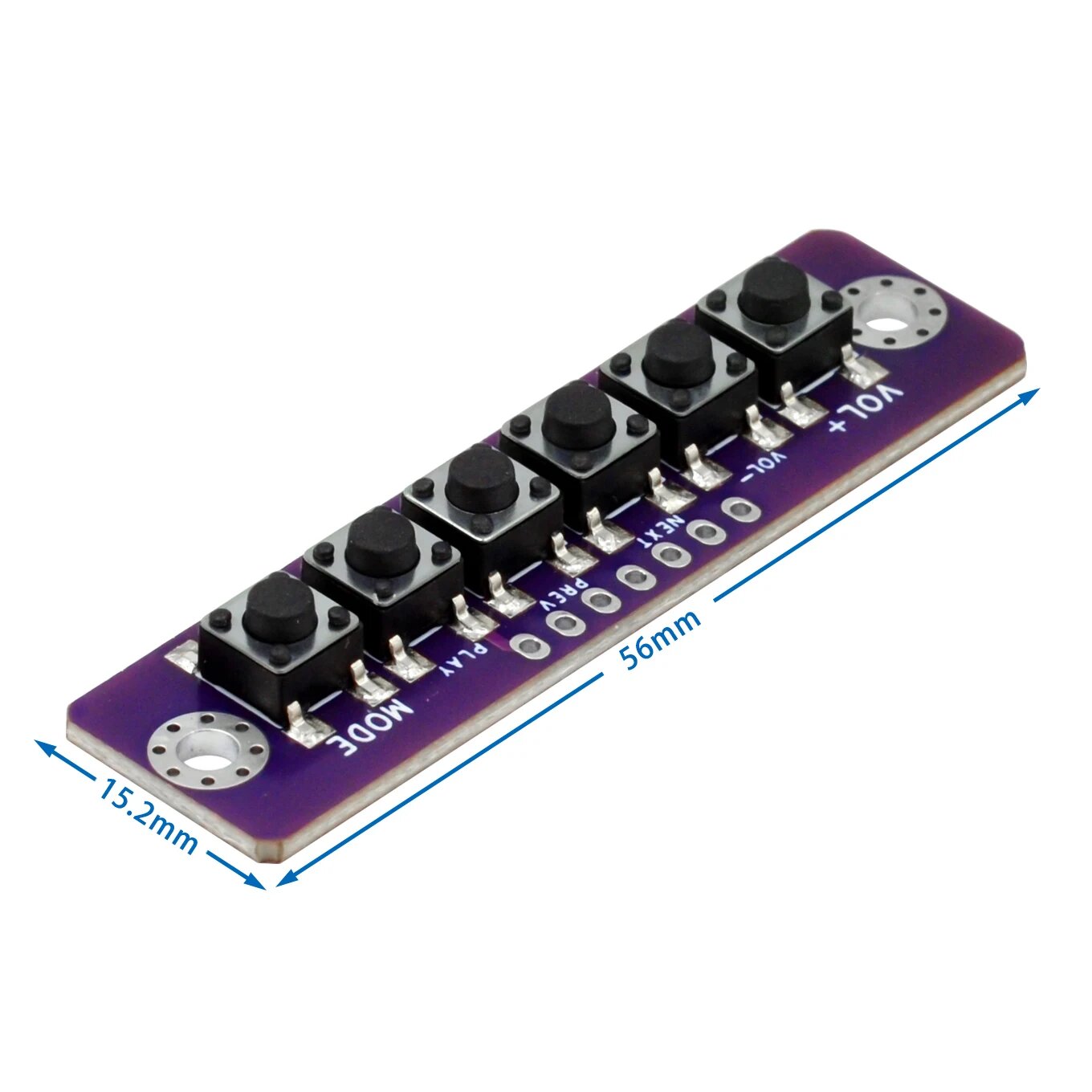Кнопочный модуль MCU SIMPLE ROBOT 1-6 бит