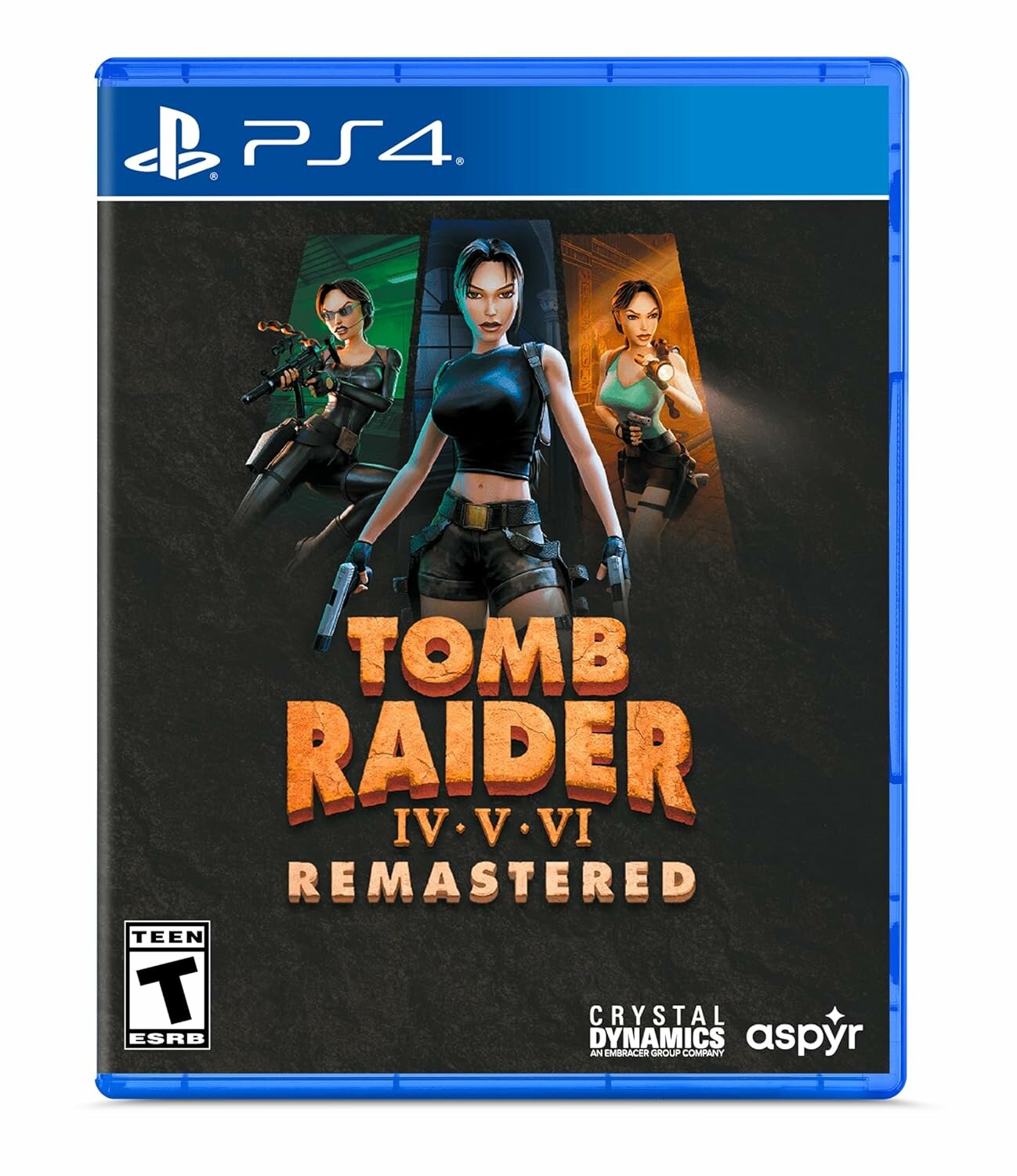 Tomb Raider IV-V-VI (4-5-6) Remastered PS4 (русская версия)