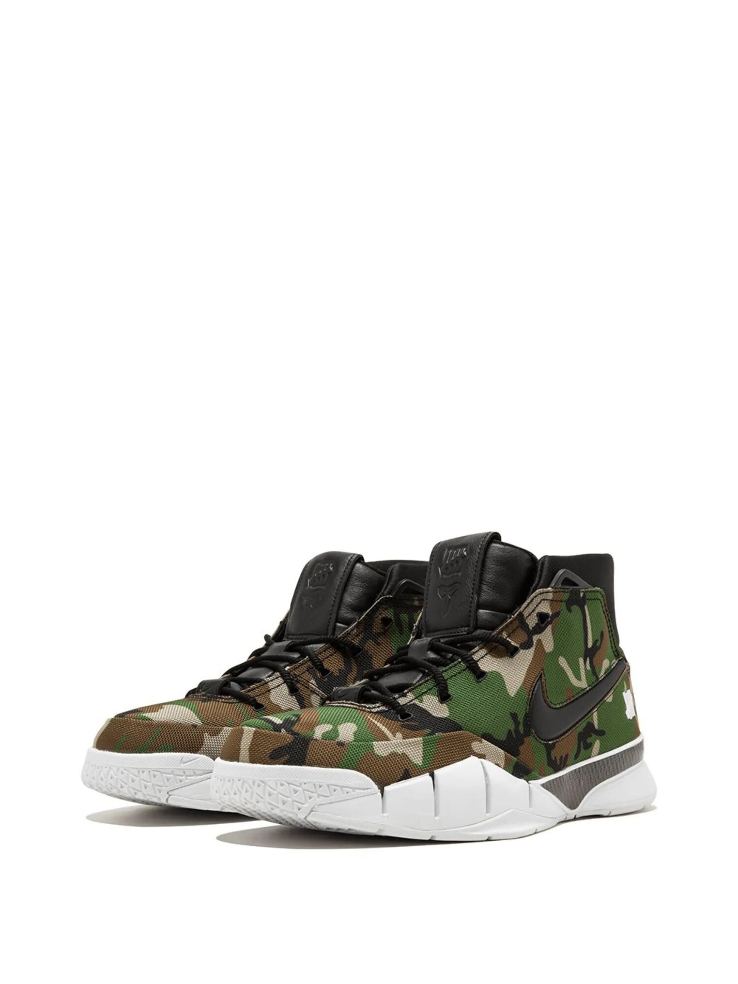 Кроссовки NIKE x Undefeated Kobe 1 Protro, размер 6.5 US, зеленый — фото 1