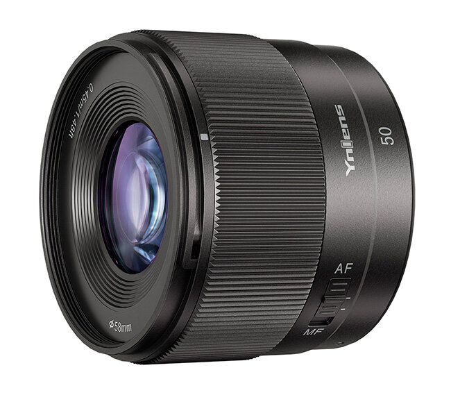 Объектив Yongnuo 50mm f/1.8 DA для Sony E