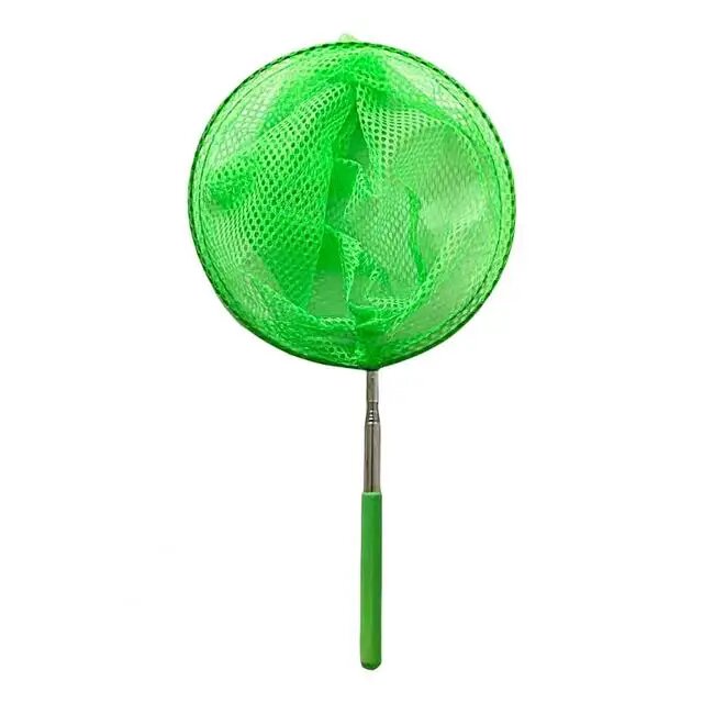 Телескопический сачок для бассейна из нержавеющей стали Зеленый, green
