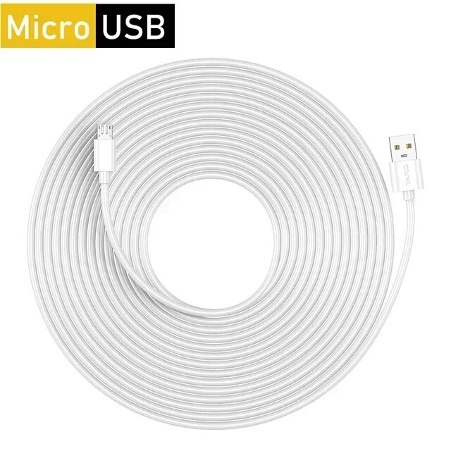 Micro USB кабель BAPPSUS 3 метра белый