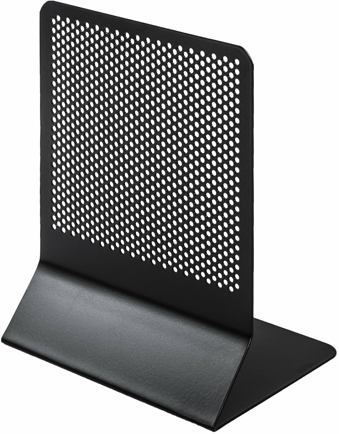 Упаковка 2 шт. Держатель (ограничитель) подставка для книг BRAUBERG "Germanium Original", комплект 2 штуки, металл, 237978