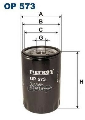 Фильтр масляный Filtron арт. OP573