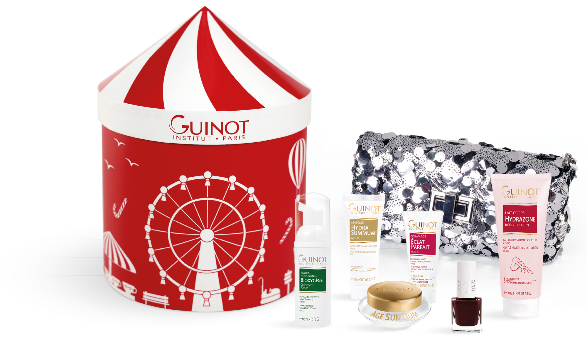 Guinot Set 12 Beauty Surprises, набор «12 бьюти-чудес» для комплексного ухода за кожей